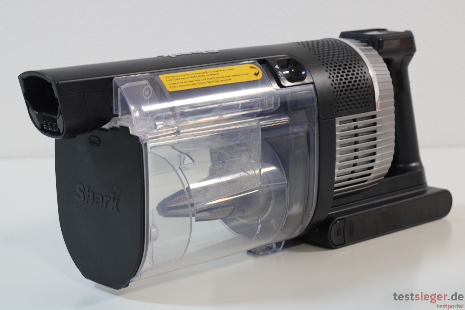 Shark IZ420 EUT Akku-Staubsauger im Test | Testportal Testsieger.de