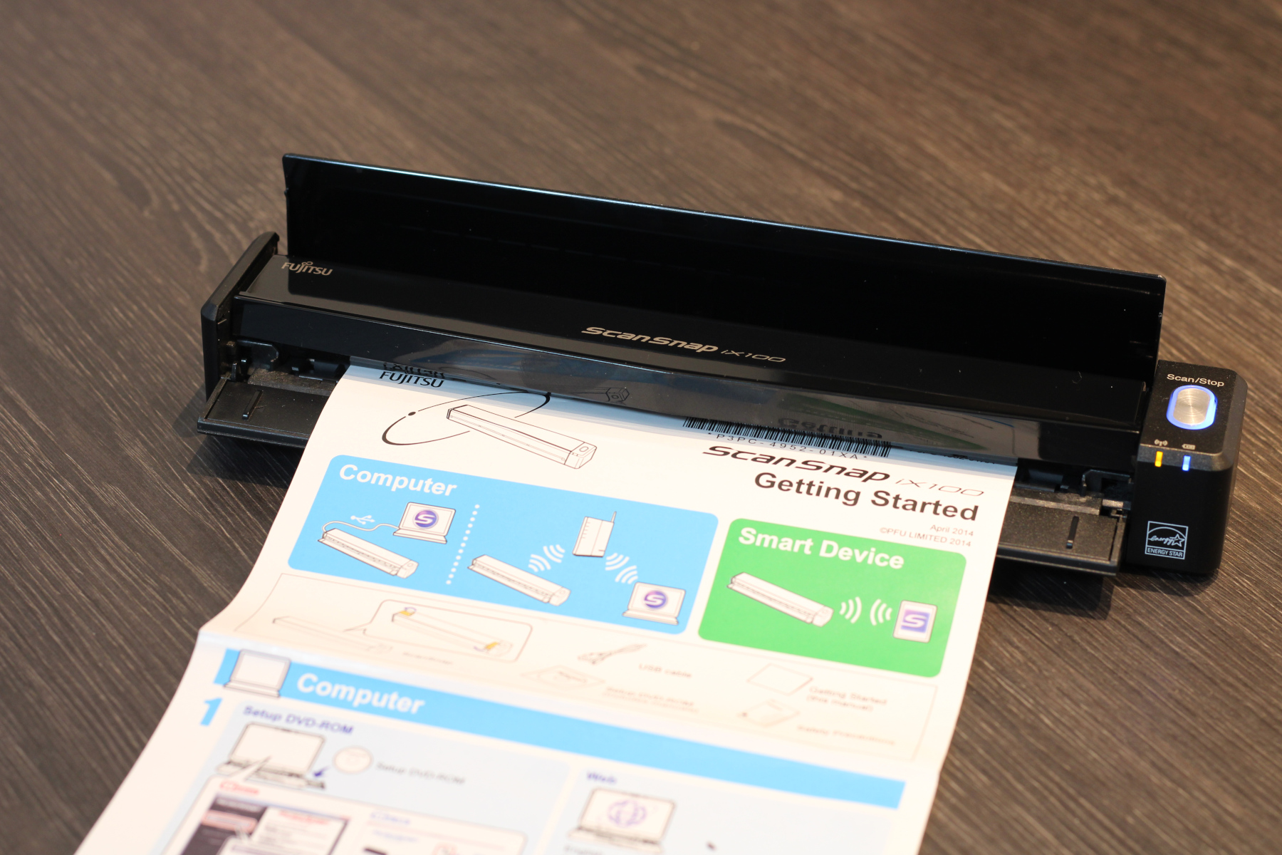 Fujitsu ScanSnap iX100 Scanner im Test | Testportal Testsieger.de