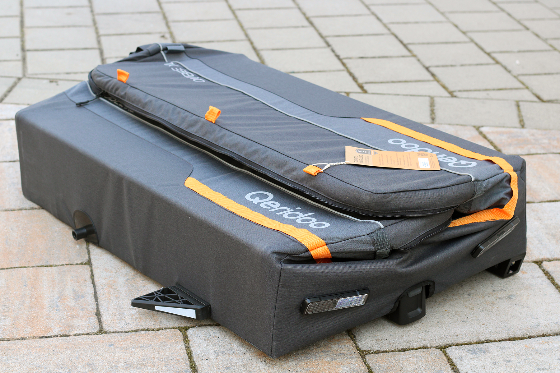 Qeridoo Qubee XL im Test: Überzeugender Lastenanhänger mit kleiner ...